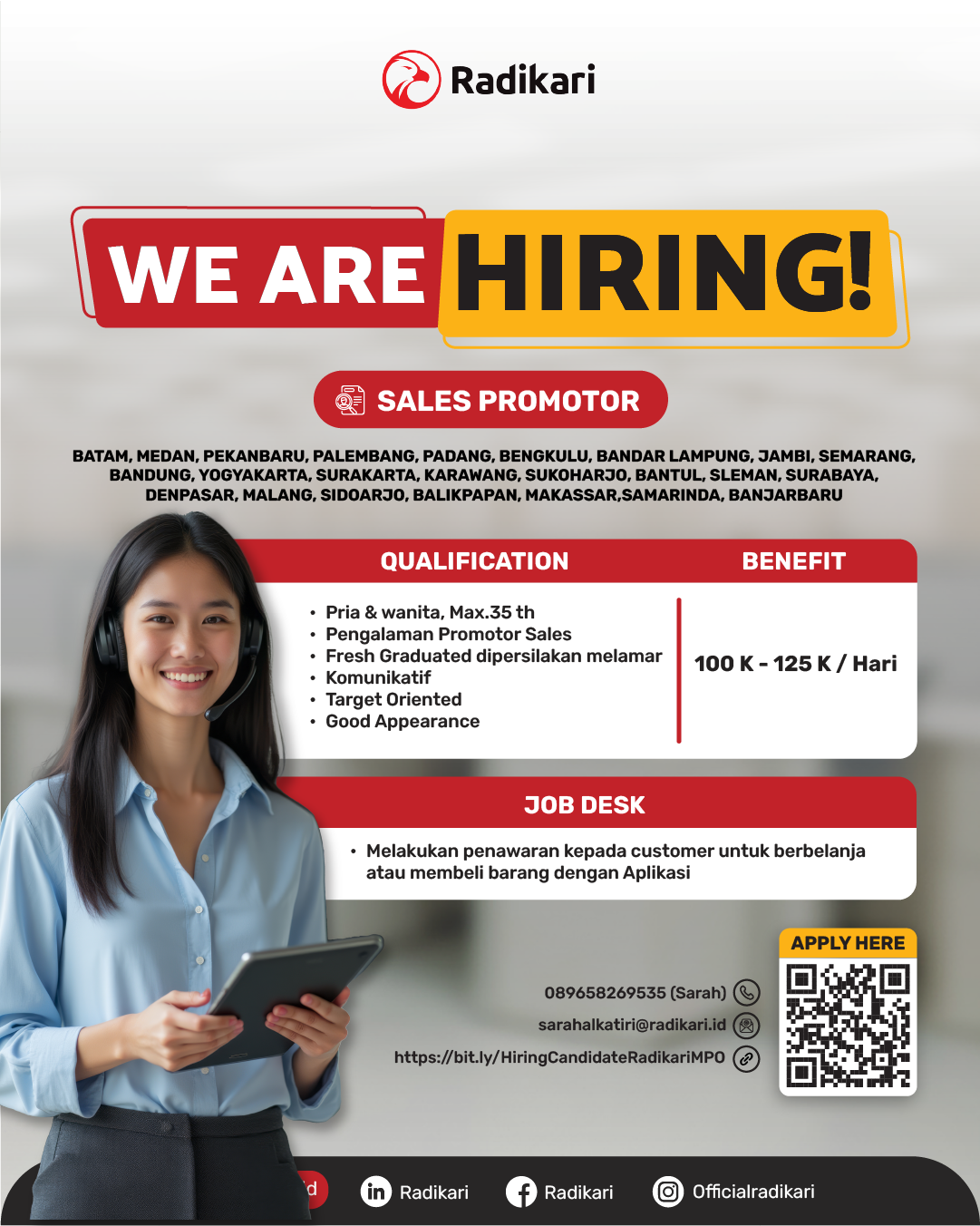 Sales Promotor - Brave